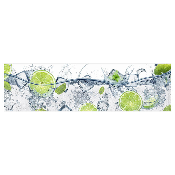 Ebern Designs 50 cm x 175 cm PVC-Spritzschutzpaneel Akey | Wayfair.de